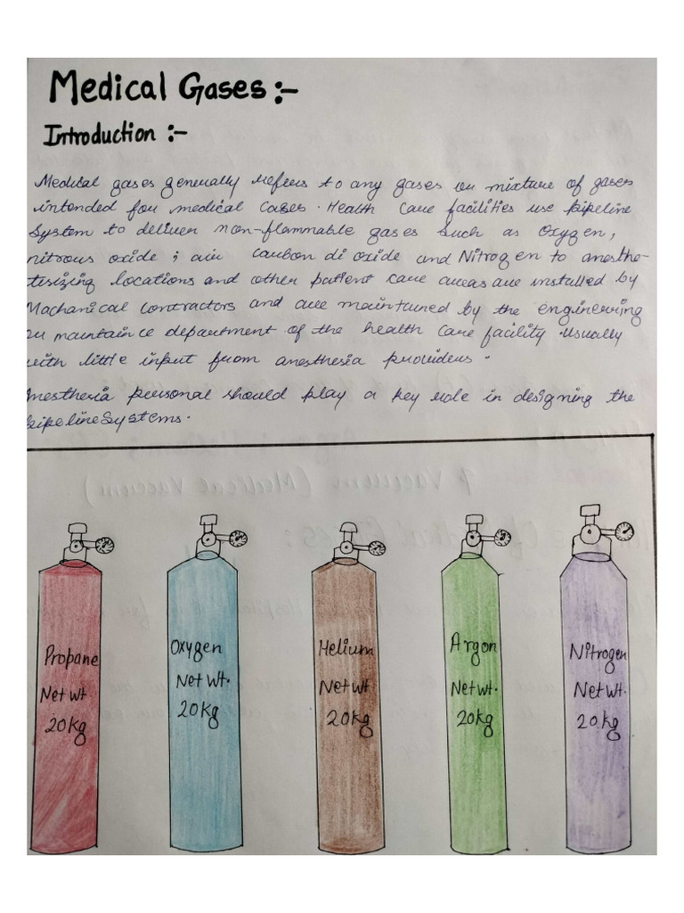 Medical Gases | PDF