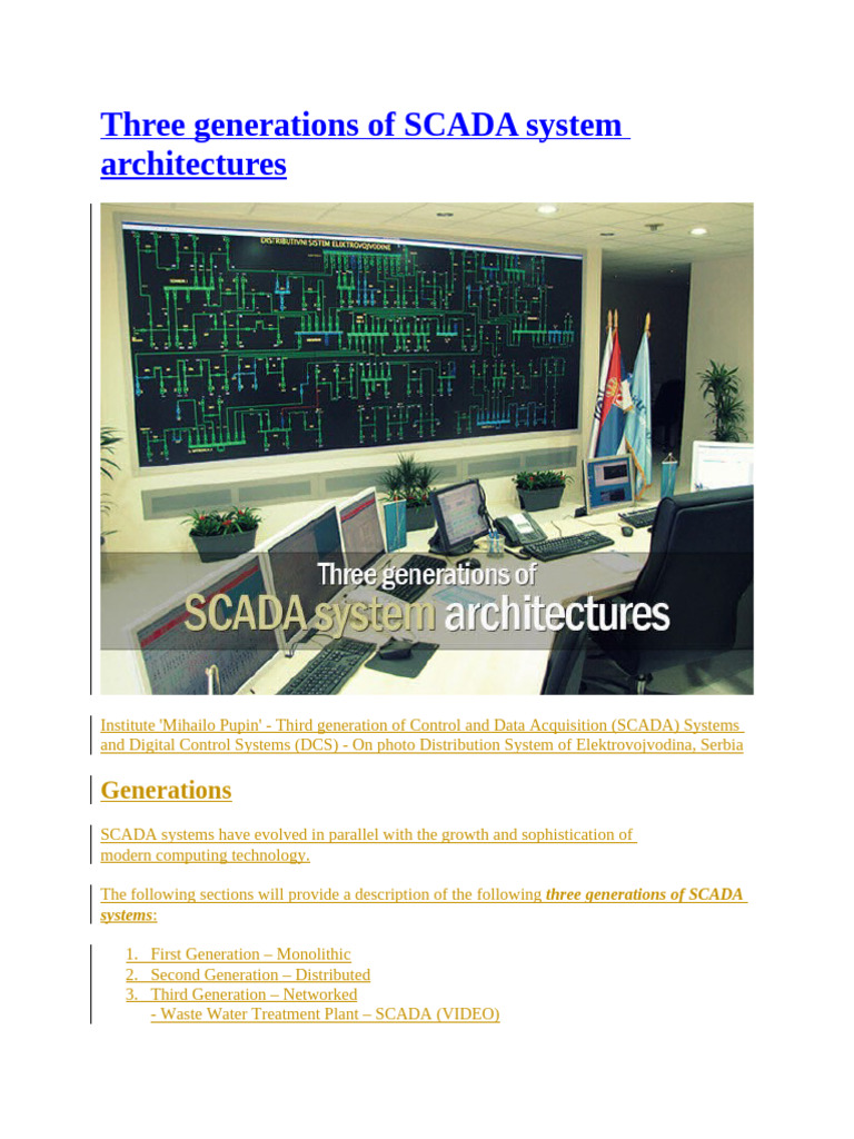 Three-generations-of-SCADA-system-architectures | PDF
