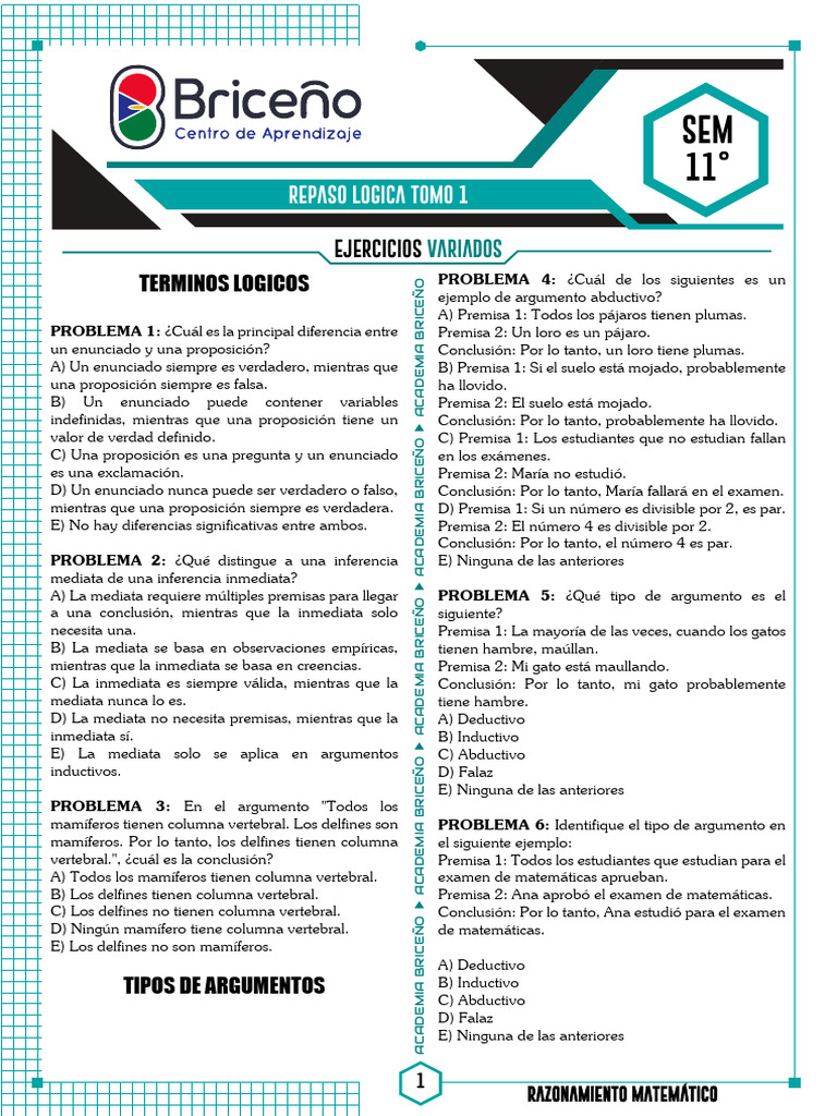 S11 RM - Repaso II | PDF