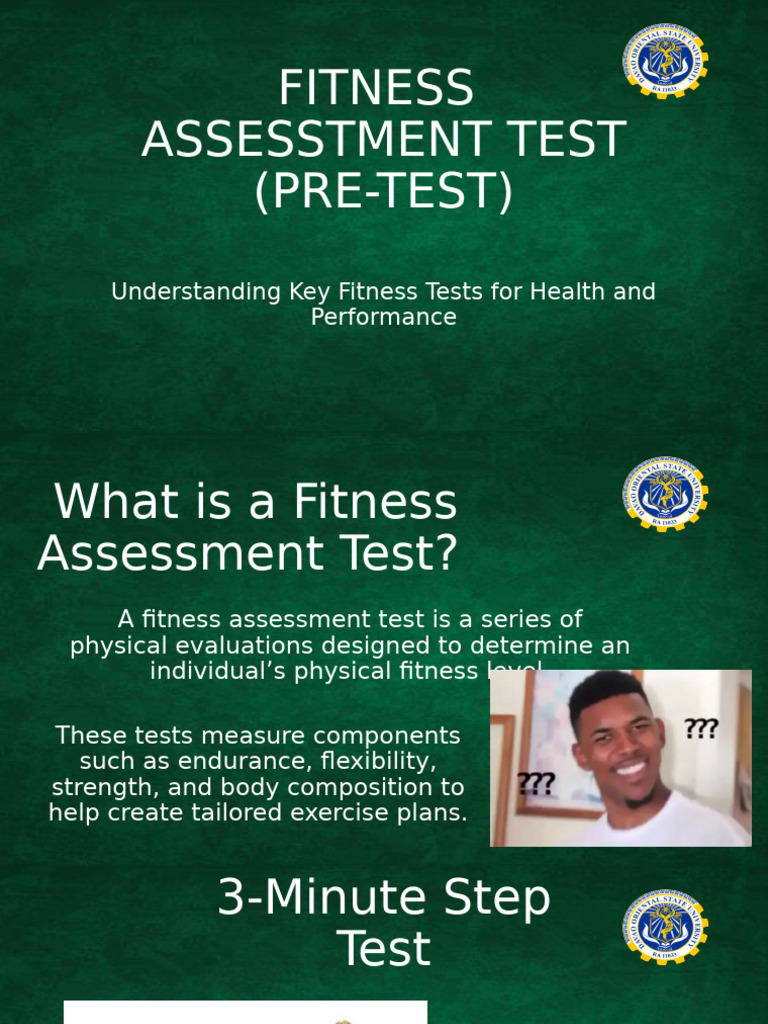 Fitness Assessment Test | PDF