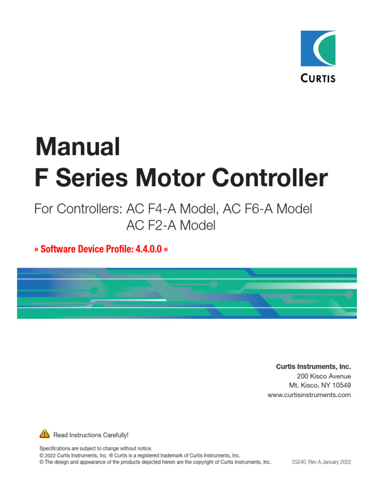 FSeries FOS4-4 RevA | PDF