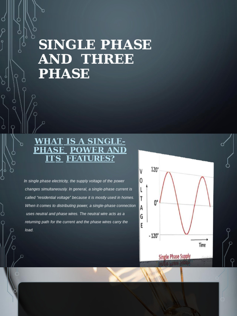 SEC - Single Phae and Three Phase | PDF