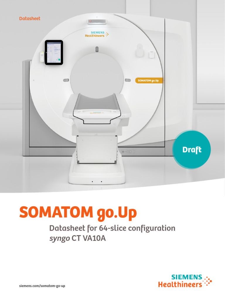 Datasheet SOMATOM Go_Up | PDF