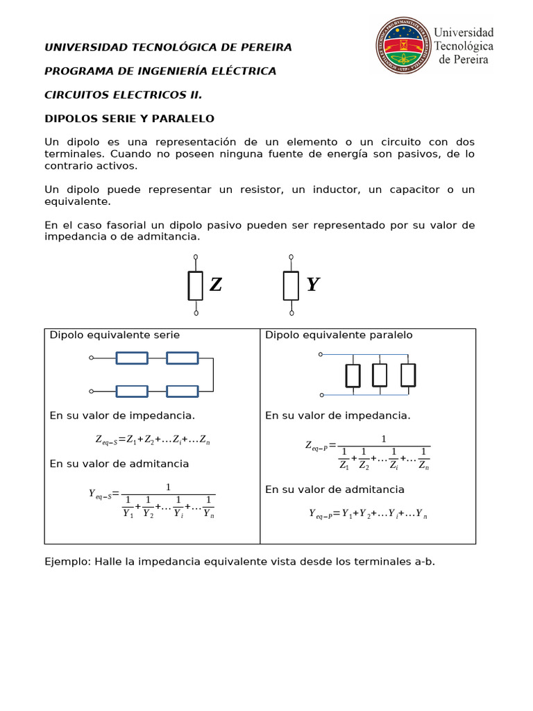 Semana #3 Circuitos II | PDF