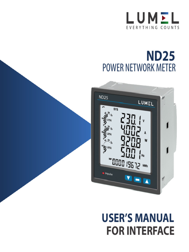 ND25 Service Manual Interface | PDF