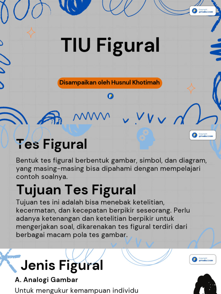 TIU Figural (Analogi, Serial, Ketidaksamaan) | PDF