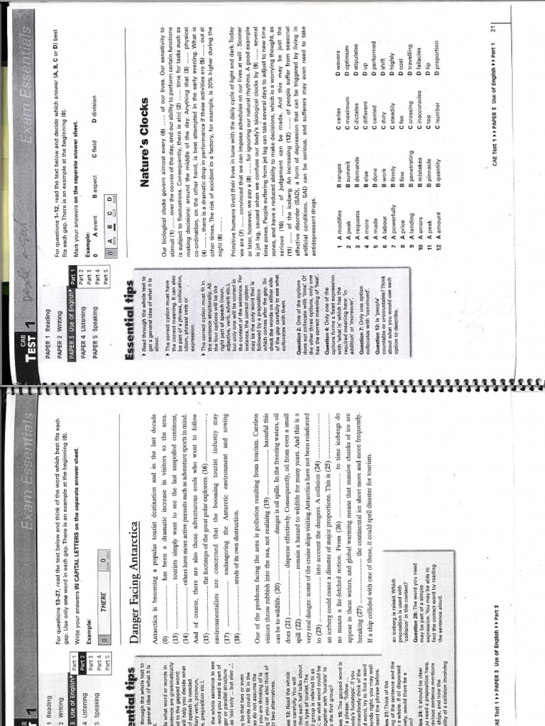 Mock Exam Extra 1-8 | PDF