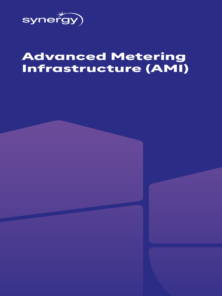 Advanced Metering Infrastructure - AMI | PDF