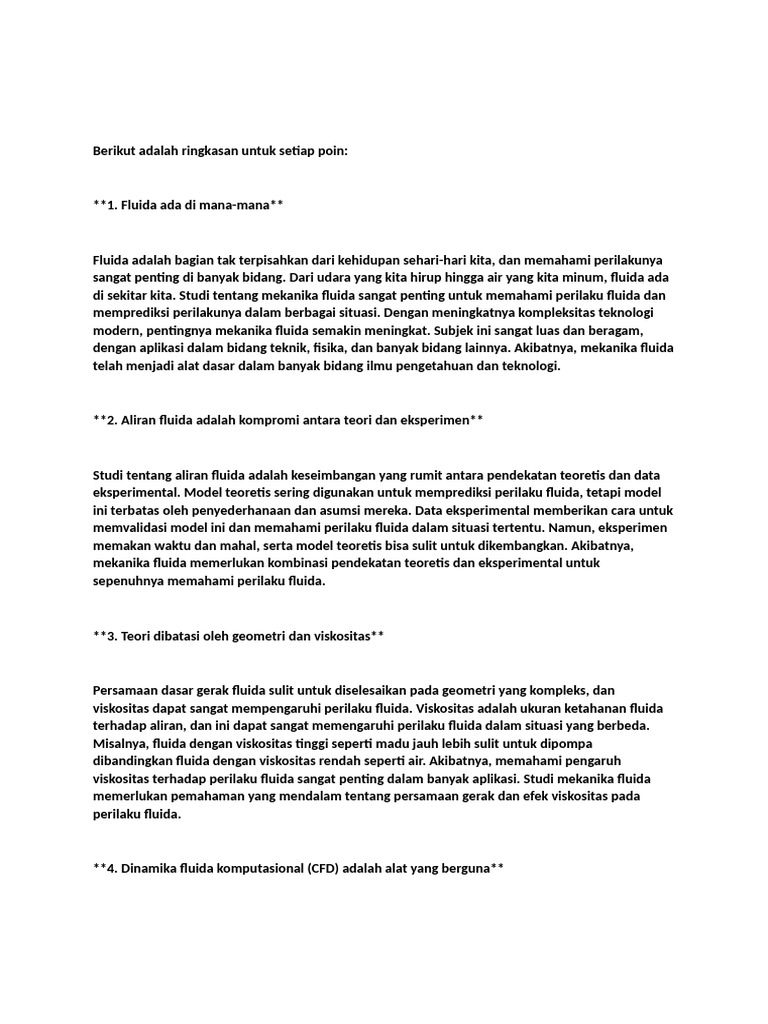 Resume Bab 1 | PDF