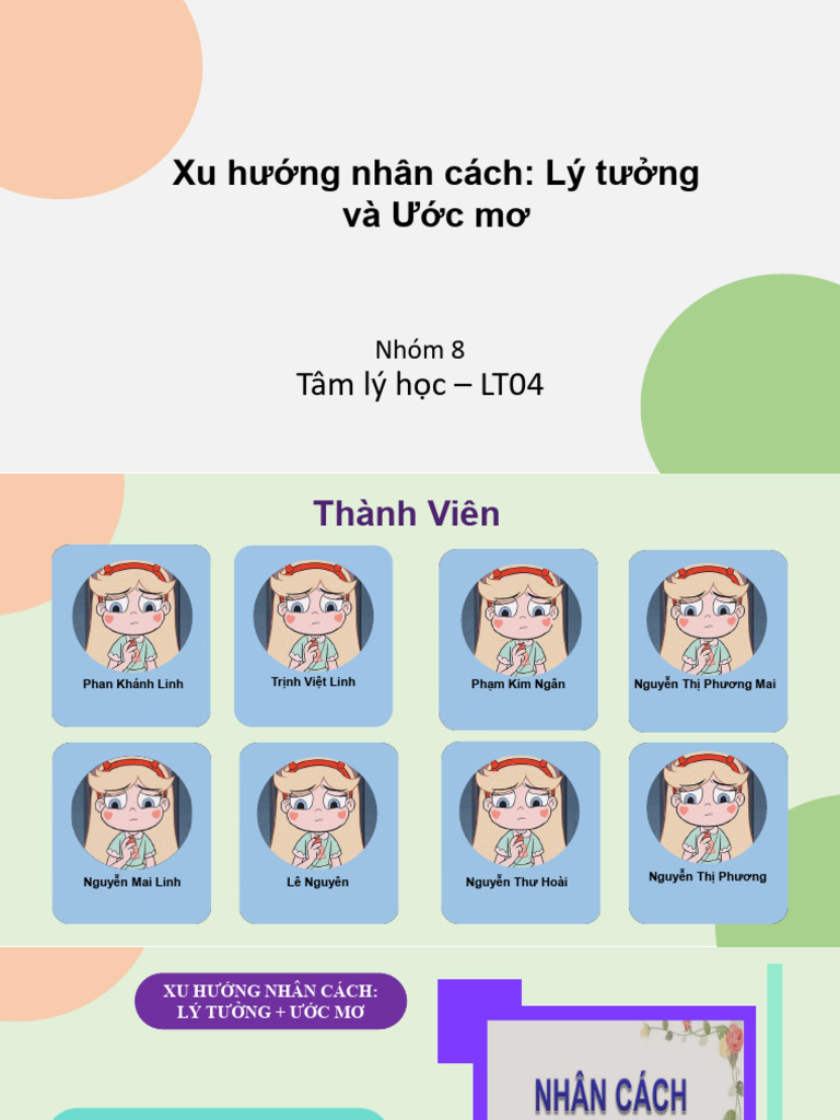 Xu Huong Nhan Cach Ly Tuong Uoc Mơ | PDF