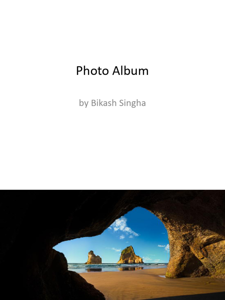 Photo Album: by Bikash Singha | PDF