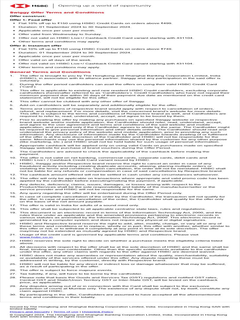 Swiggy Tactical TNC | PDF