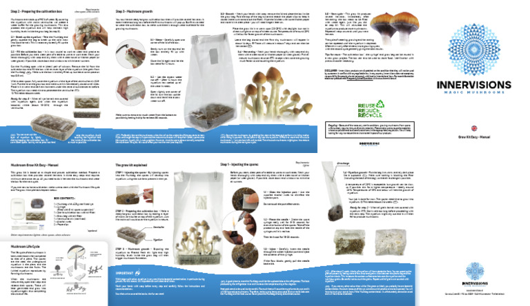 Inner Visions Grow Kit Easy Manual | PDF