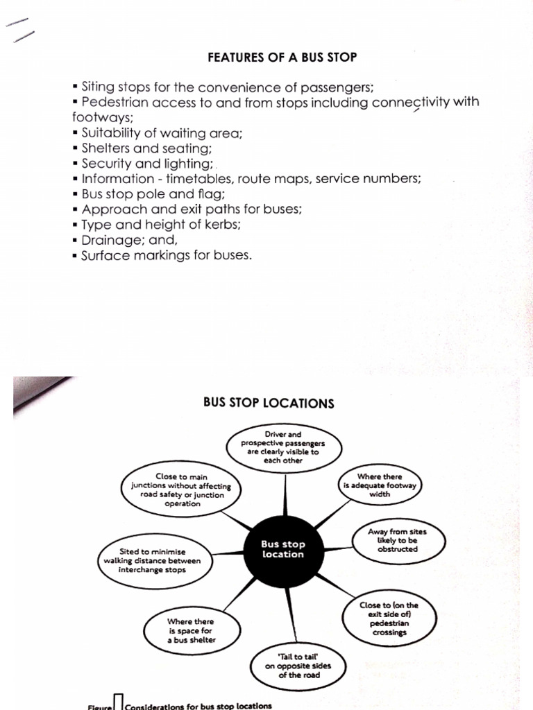Feature of bus stop | PDF