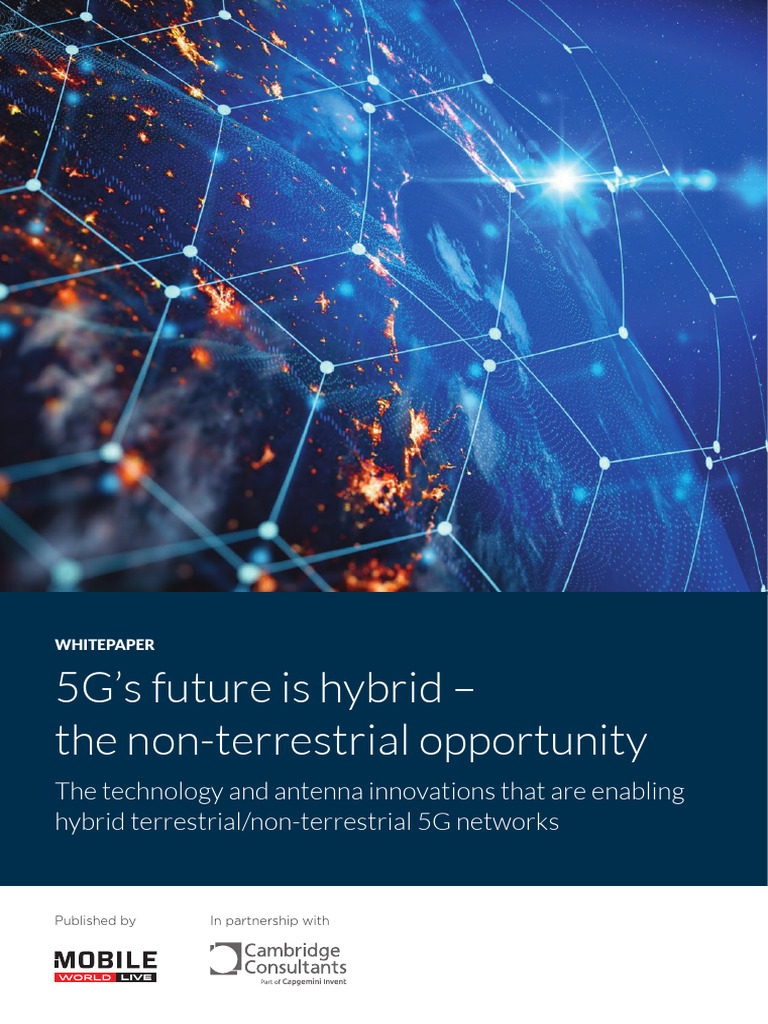 5Gs Future Is Hybrid - The Non-Terrestrial Opportunity Whitepaper | PDF ...