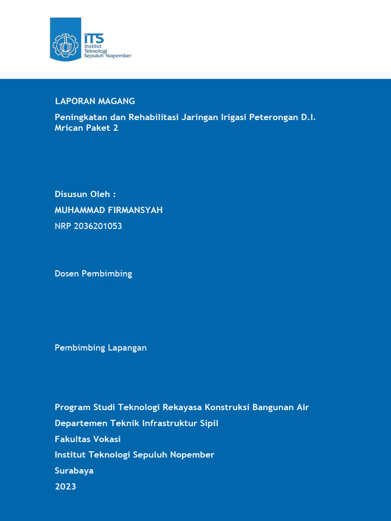 Muhammad Firmansyah - Laporan Magang Muhammad Firmansyah - Compressed | PDF