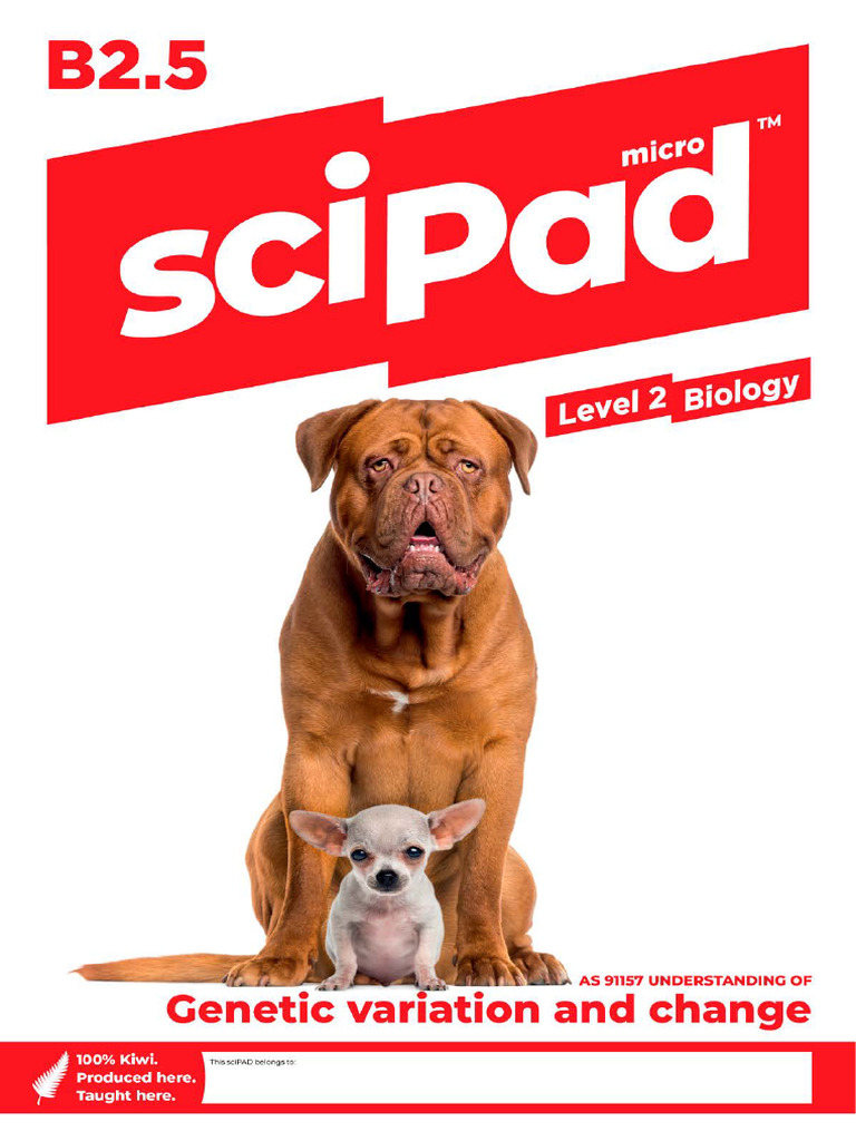 Biology 2.5 SciPAD Micro (Interactive) | PDF