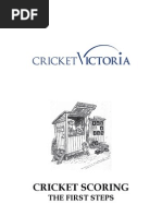 Cricket Scorecard Template | PDF