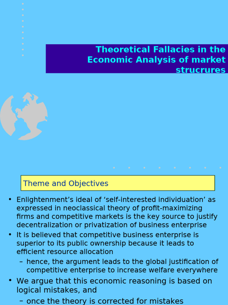 Theoretical Fallacies in The Economic Argument Behind Privatization ...