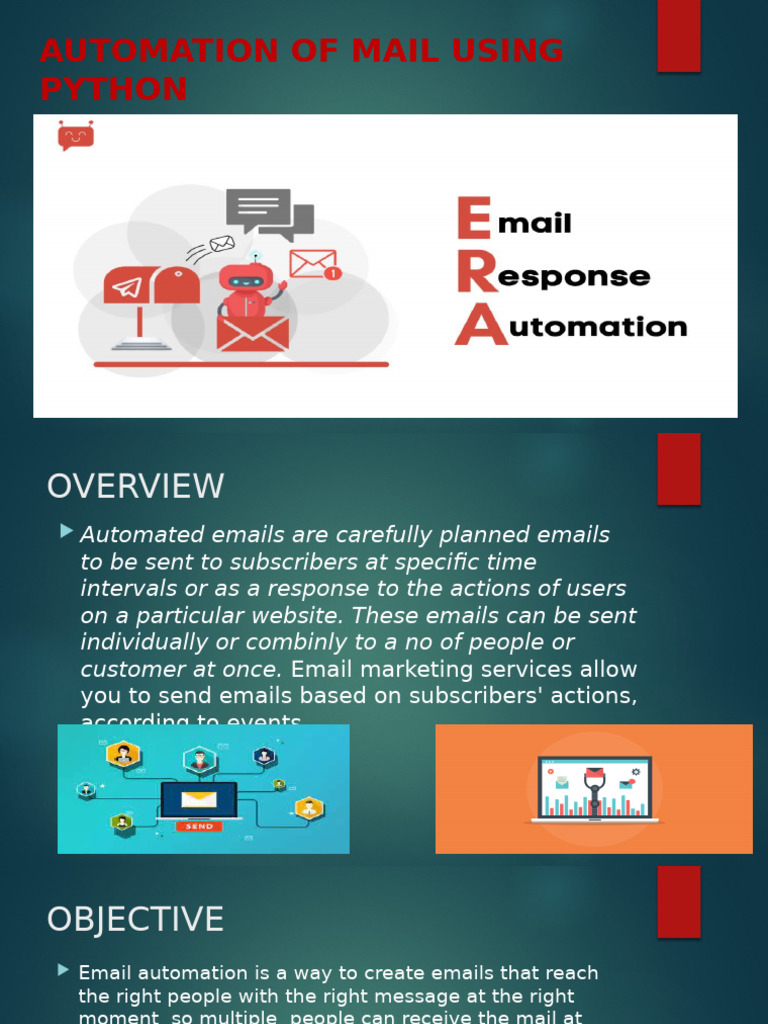 Automation of Mail Using Python | PDF
