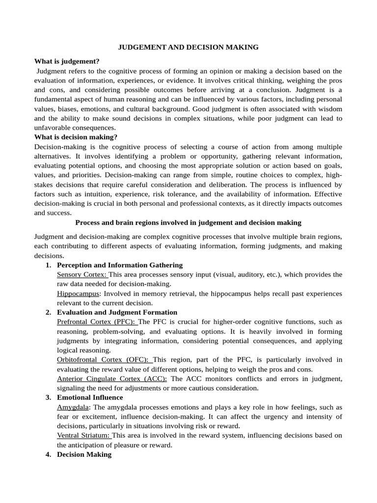 Cog. Assignment | PDF