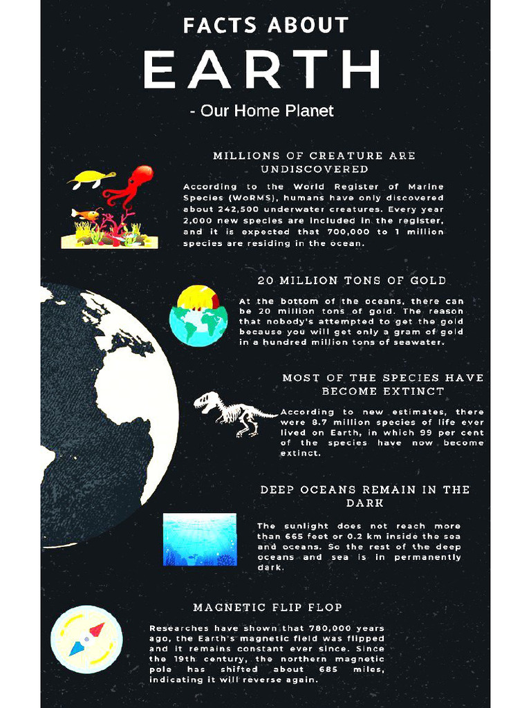 Earth Facts | PDF