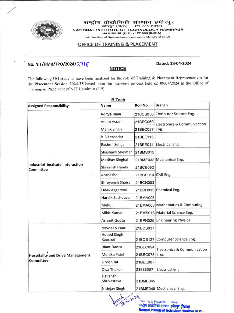 TPR Notice 2024-2025 | PDF