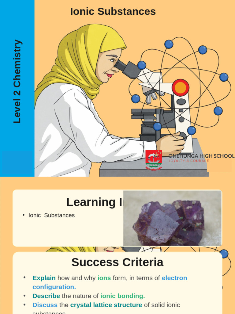 Ionic Substances | PDF