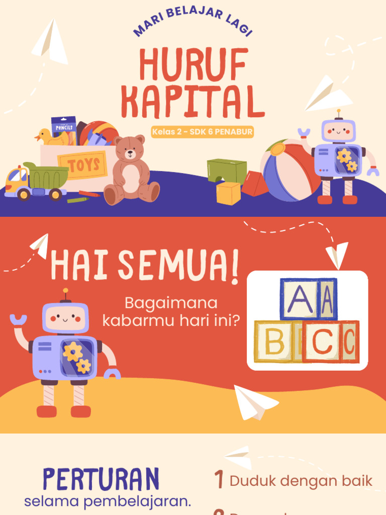 Huruf Kapital Dan Menulis Garis Lima PDF | PDF