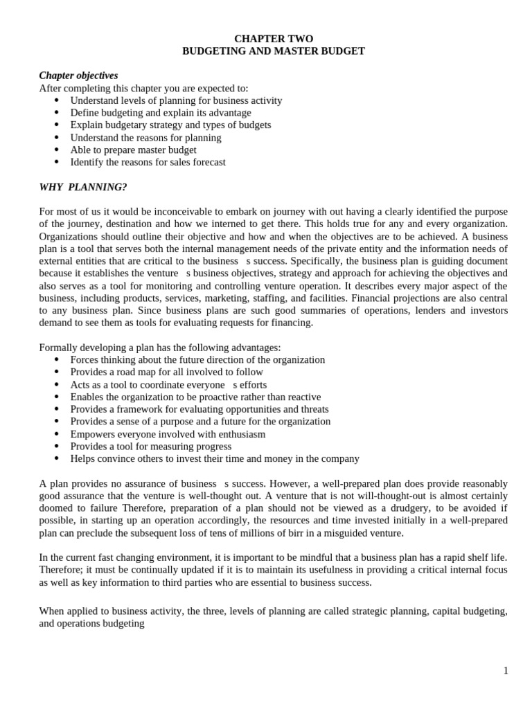 cost chapter 2 | PDF