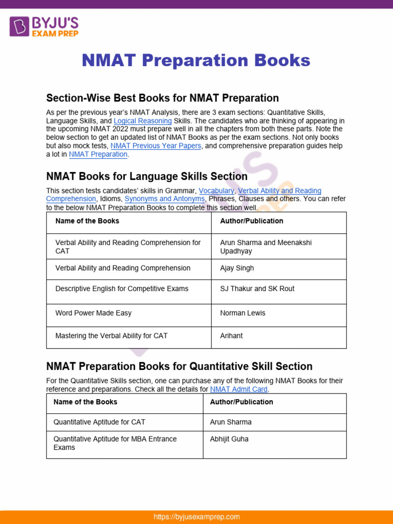 Nmat Preparation Books 93 | PDF | Linguistics | Computers