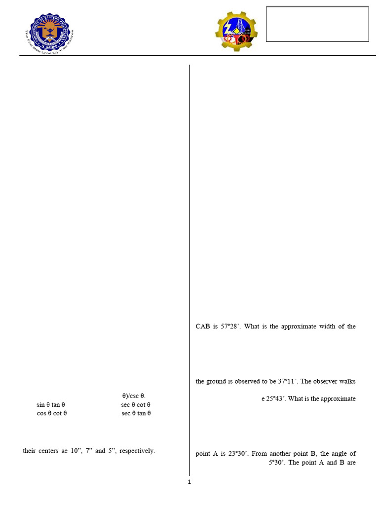 TH2 - Trigonometry | PDF