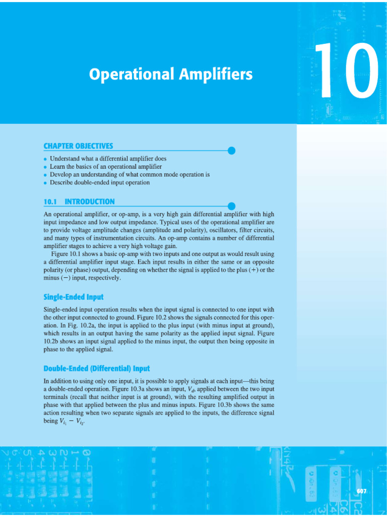 Op-Amp and Applications | PDF