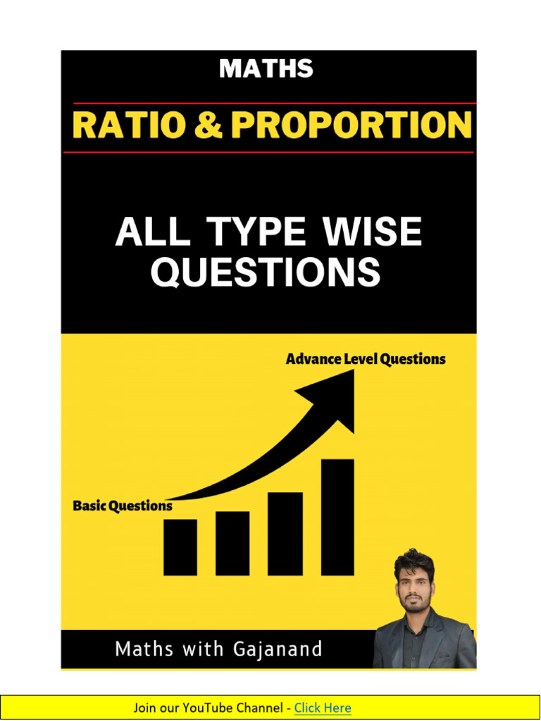 Ratio & Proportion Notes | PDF