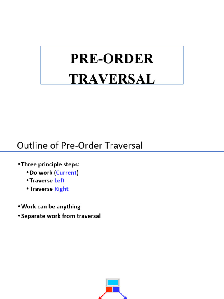 PreOrder Traversal | PDF