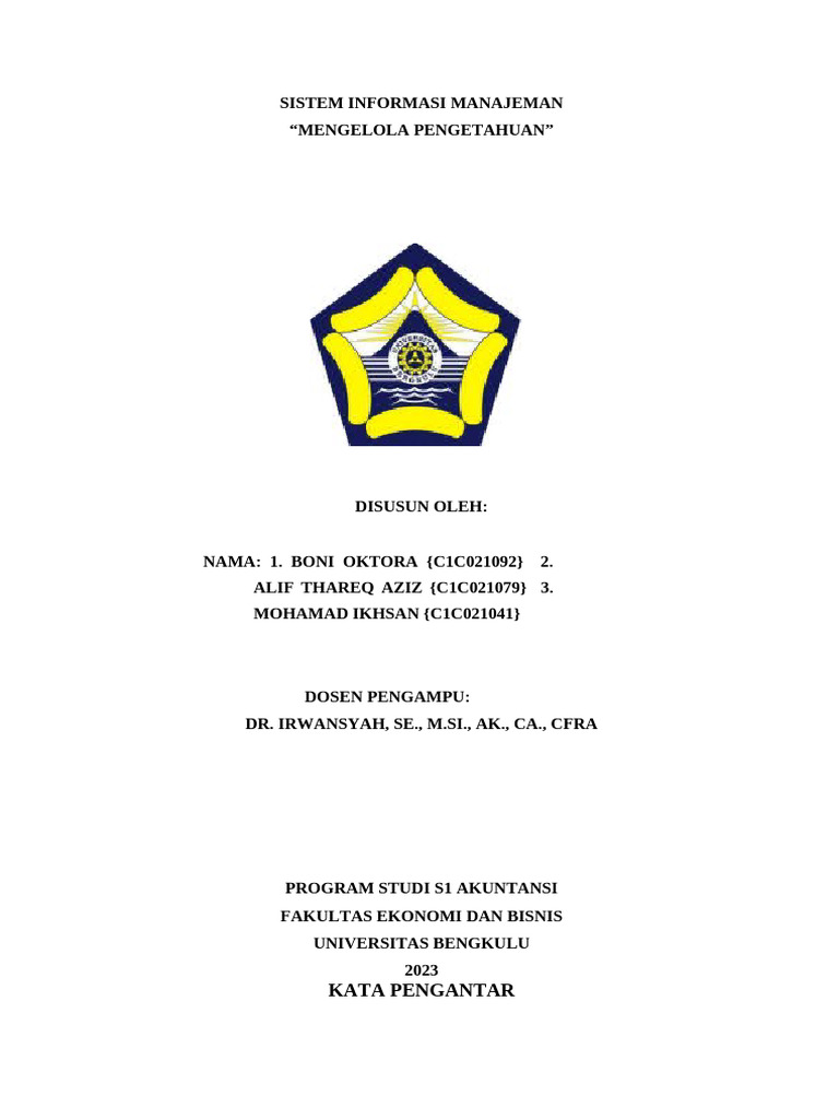 Kelompok 1. SIM - BAB 11 - Mengelola Penetahuan | PDF