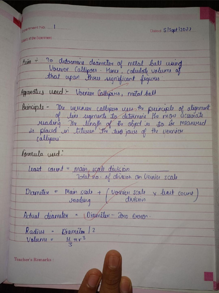 Phy Experiments 1-5 | PDF