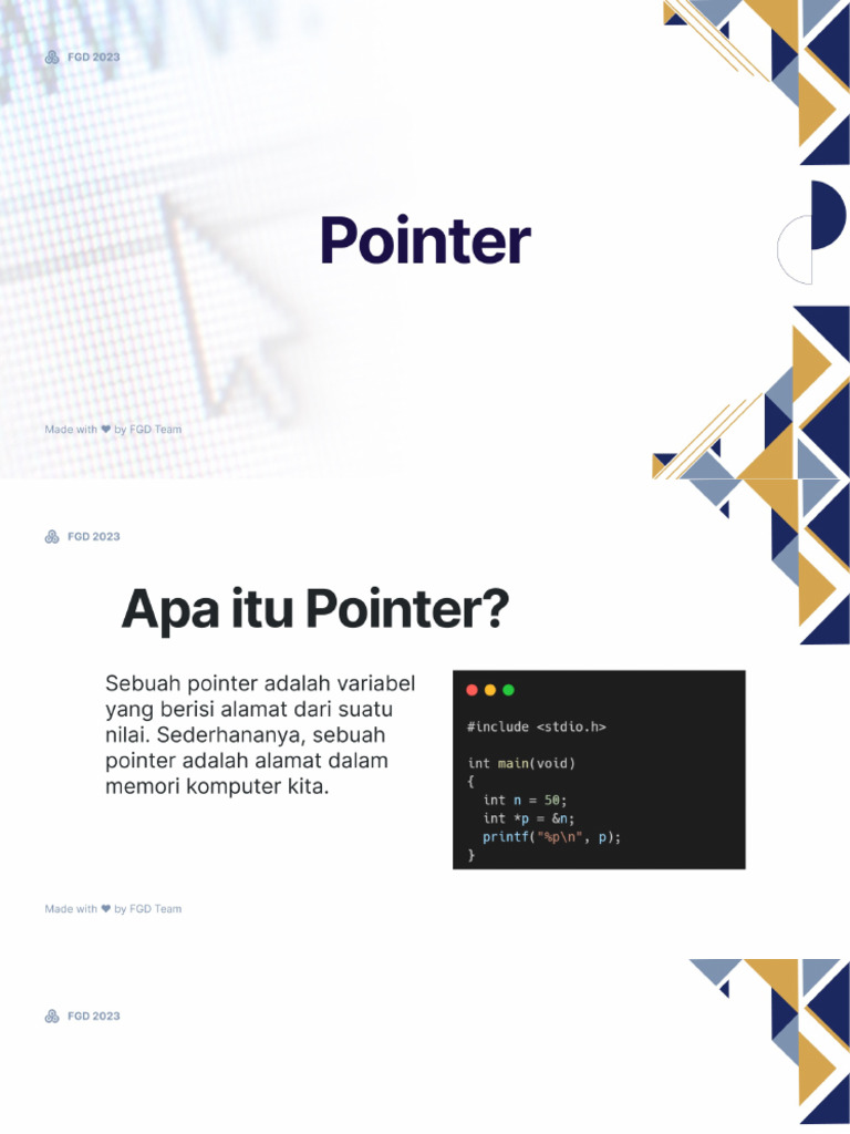 Pointer | PDF