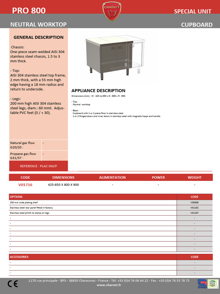 V01716 Fiche Tec EN | PDF