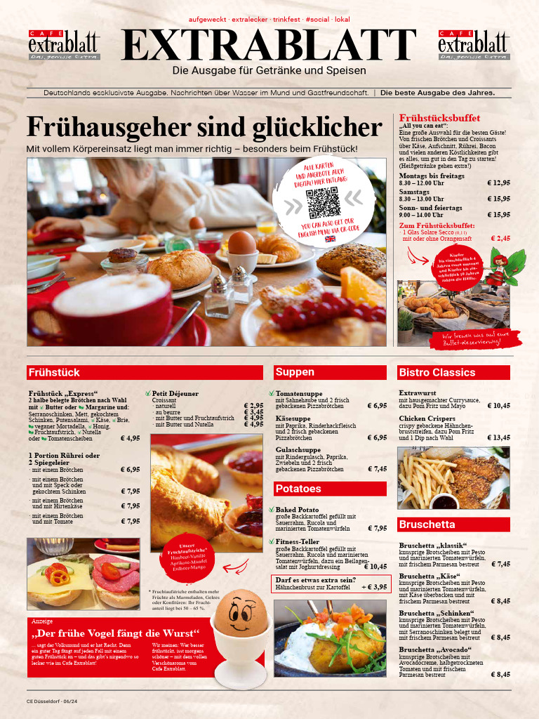 Cafe-Extrablatt-Duesseldorf-Speisekarte-Web | PDF