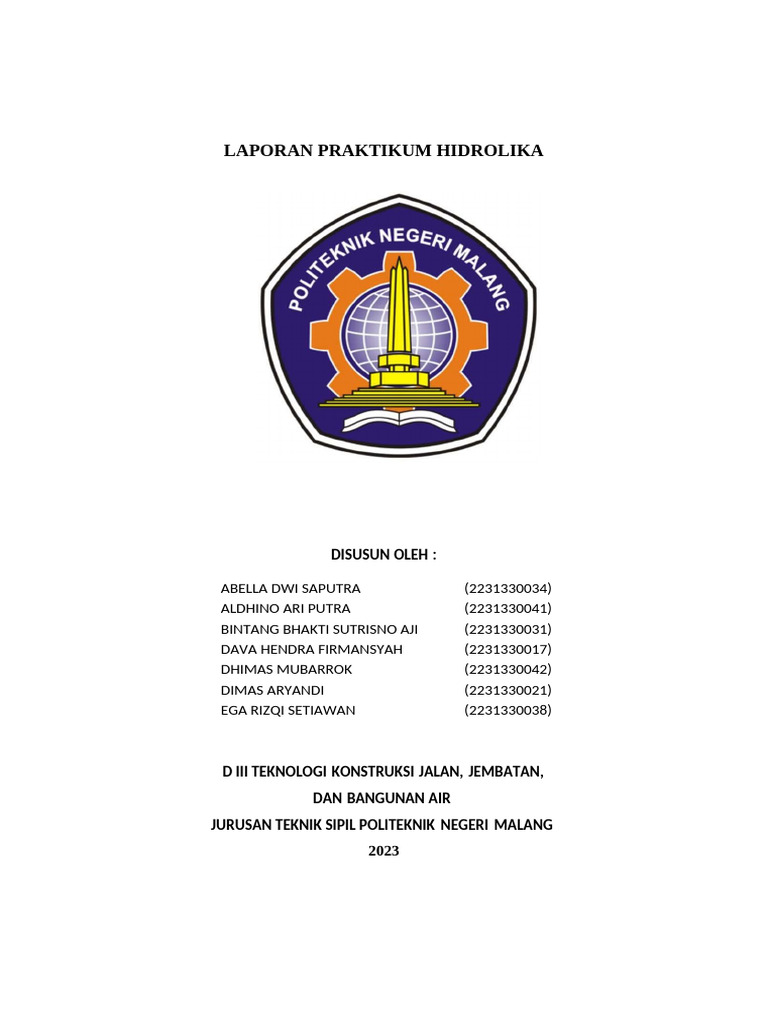 Laporan Hidro Fix | PDF