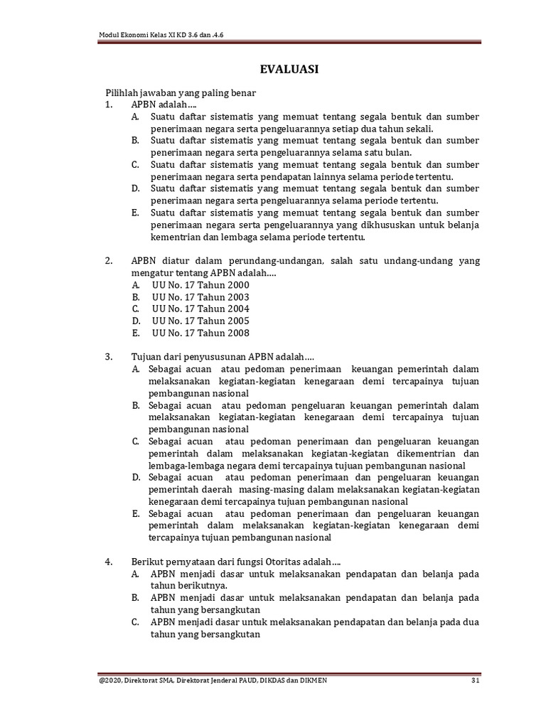 Ekonomi File Pisah | PDF