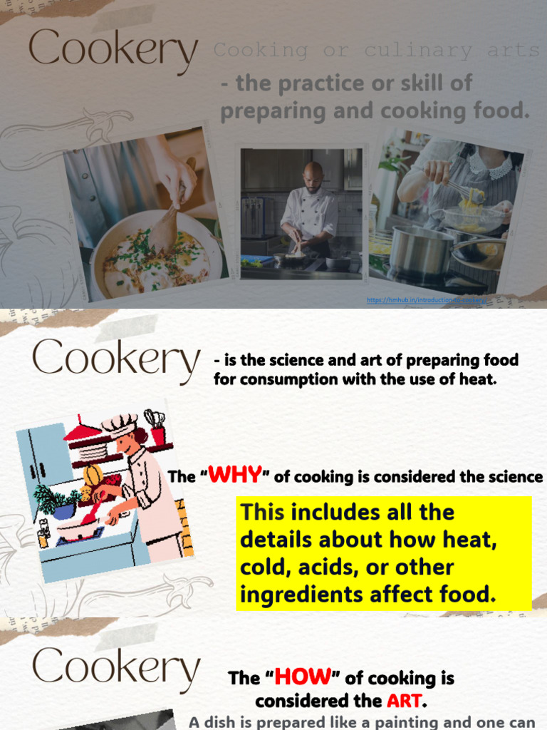 Cookery Introduction Removed | PDF