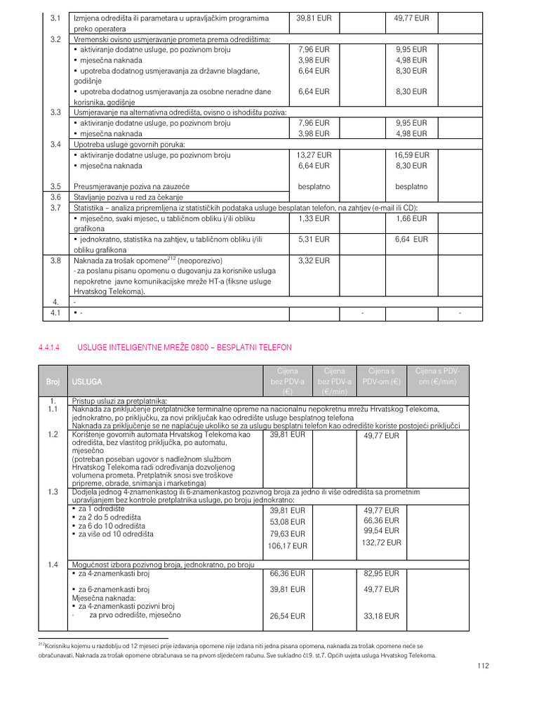 E Inteligentne Mreže - : Usluga | PDF