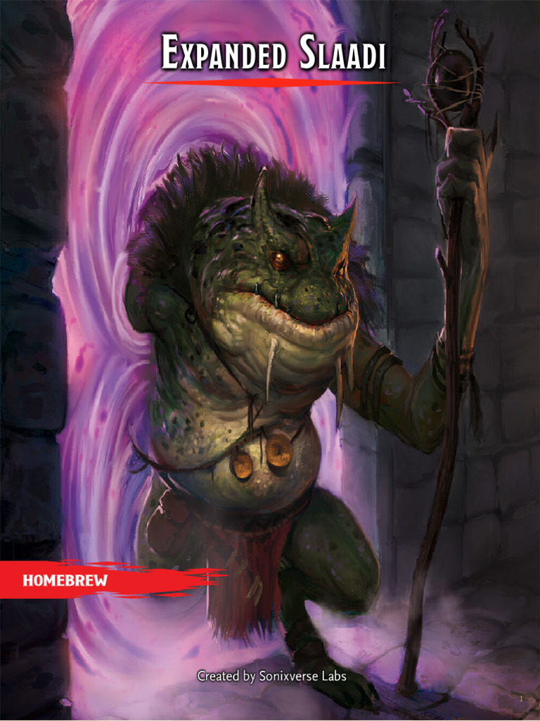 Expanded Slaadi - GM Binder | PDF