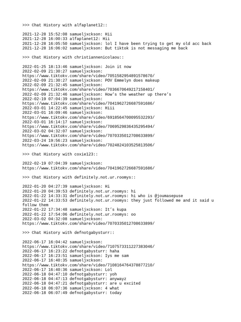 Direct Messages | PDF