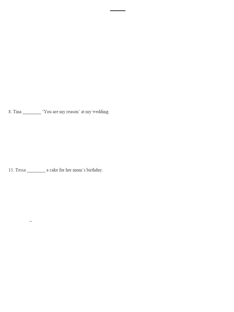 Verbs Class 7 Pdf 