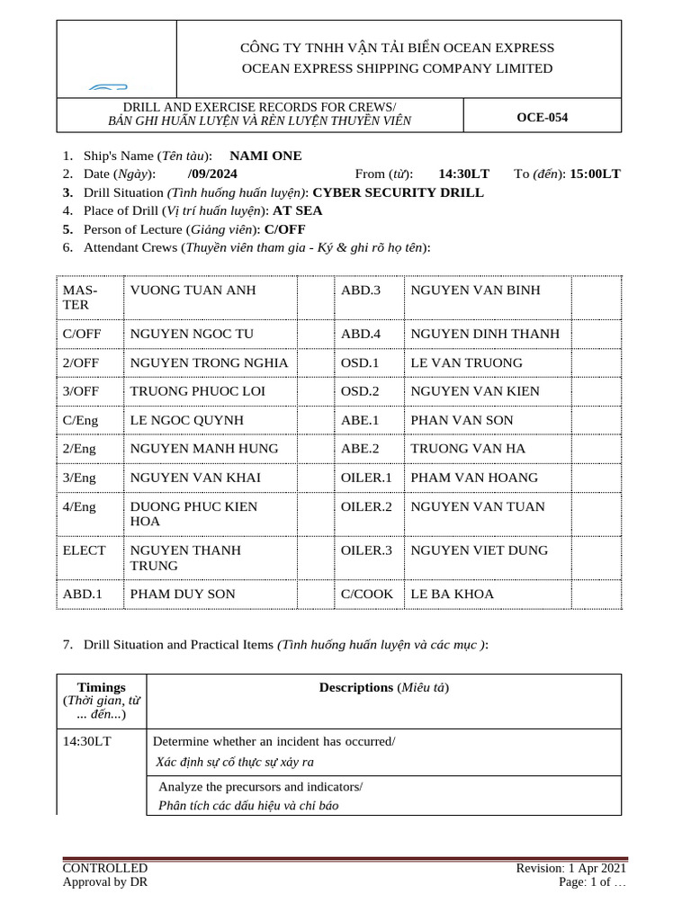 4. Cyber Security Drill | PDF