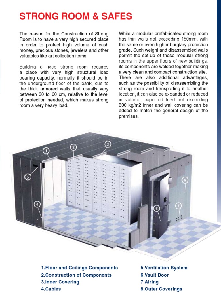 Strongroom&Safes | Download Free PDF | Bank Vault | Engineering