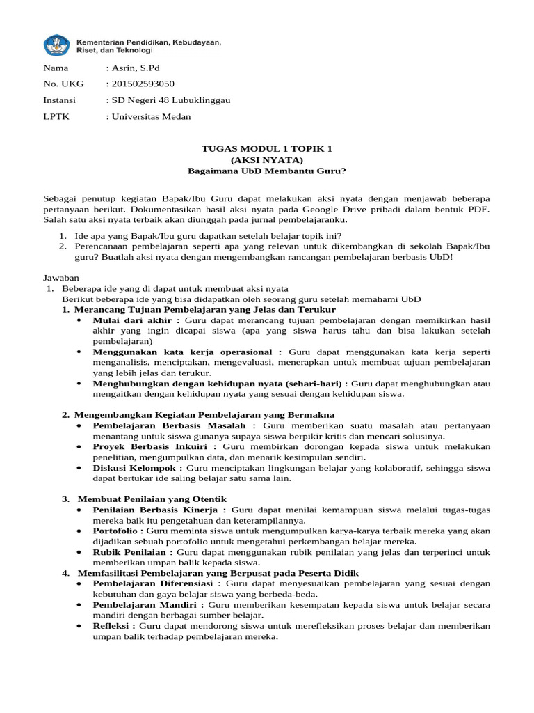 modul 1 topik 1 | PDF